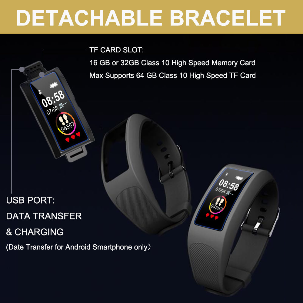 Mini Camera Smart Bracelet, Hidden Camera Watch, Surveillance Camcorde ...
