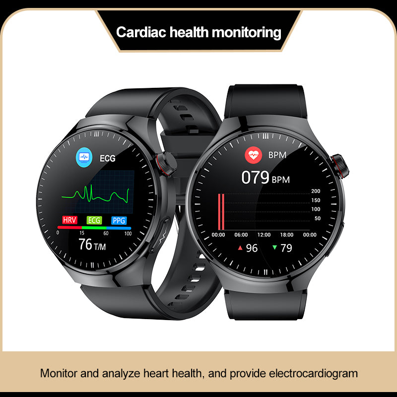Smart Watch ECG Health Monitor Waterproof Fitness Tracker Temperature ...